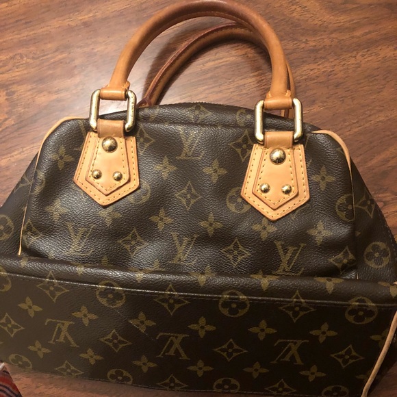 Louis Vuitton | Bags | Authentic Louis Vuitton Manhattan Monogram Pm ...